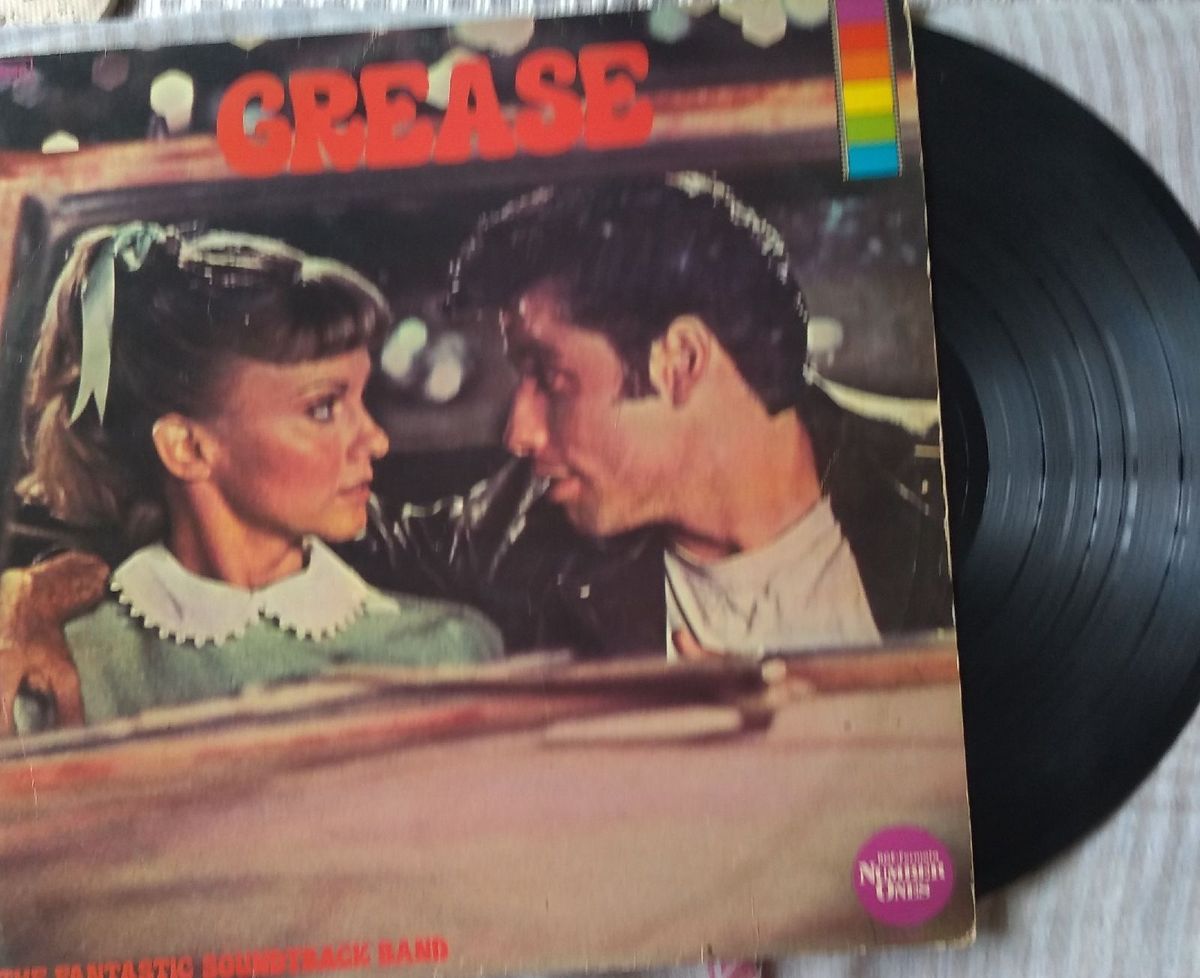 Disco de Vinil Grease | Produto Vintage e Retro Grease Usado 81792555 ...