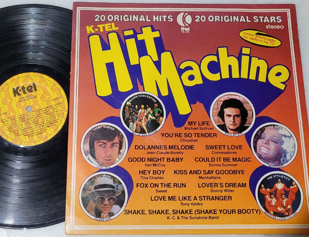 Disco de Vinil Hit Machine - 20 Hits Originais | Produto Vintage e ...