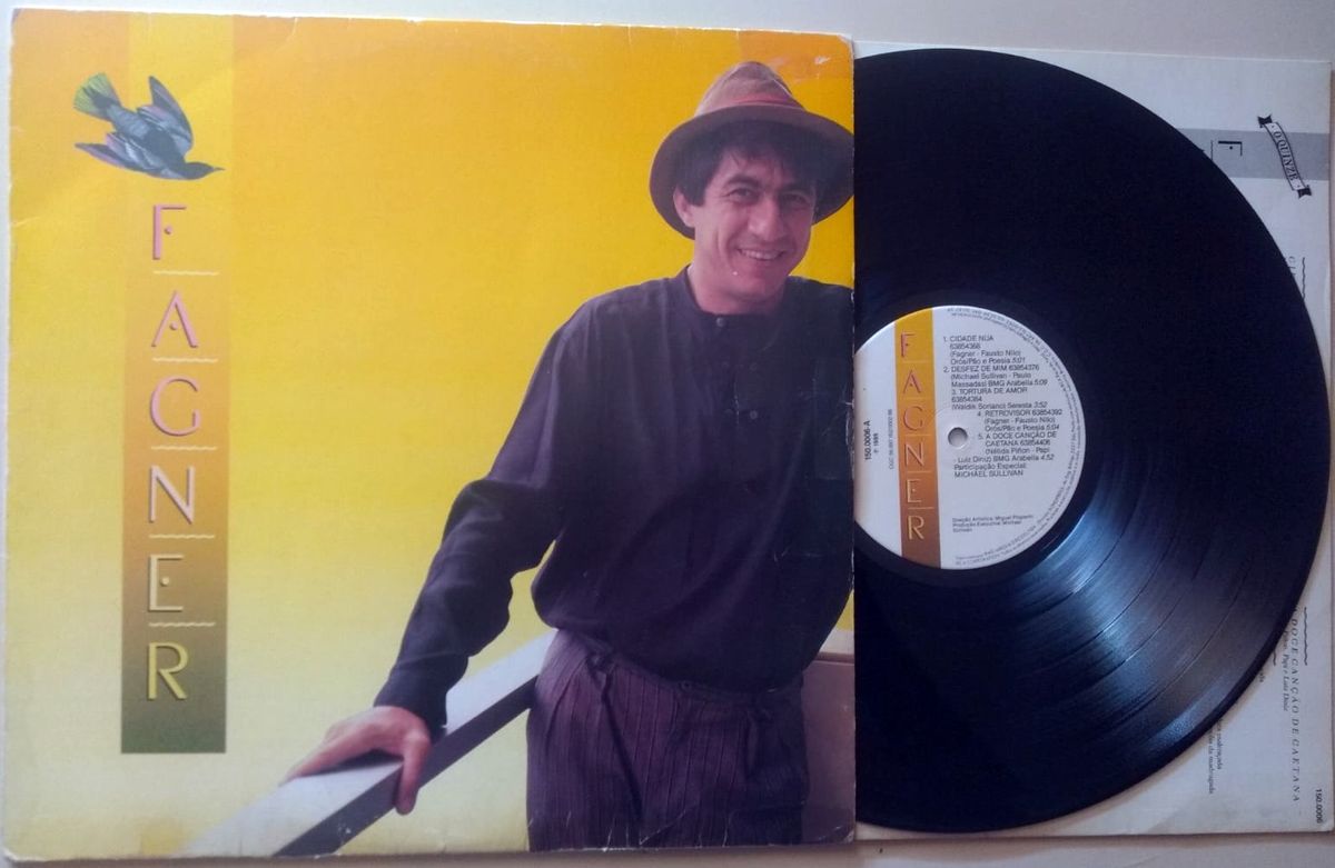 Disco de Vinil / Lp: Fagner O Quinze (chico Buarque, Jacques Brel ...