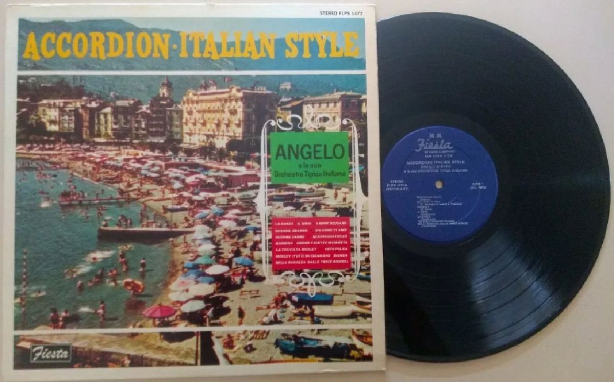 Disco de Vinil / Lp Importado: Angelo Di Pippo e La Sua Orchestra ...