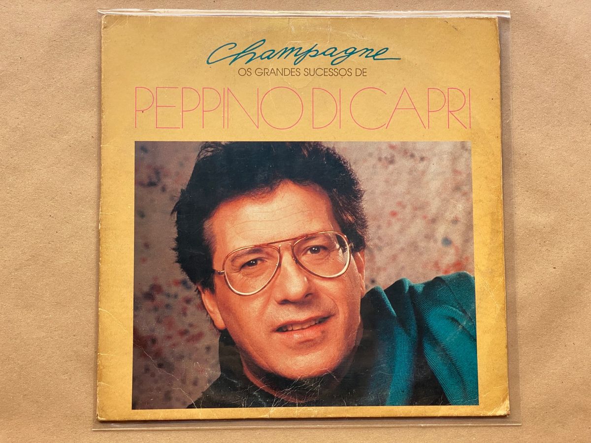 Disco De Vinil Lp Os Grandes Sucessos De Peppino Di Capri Item De