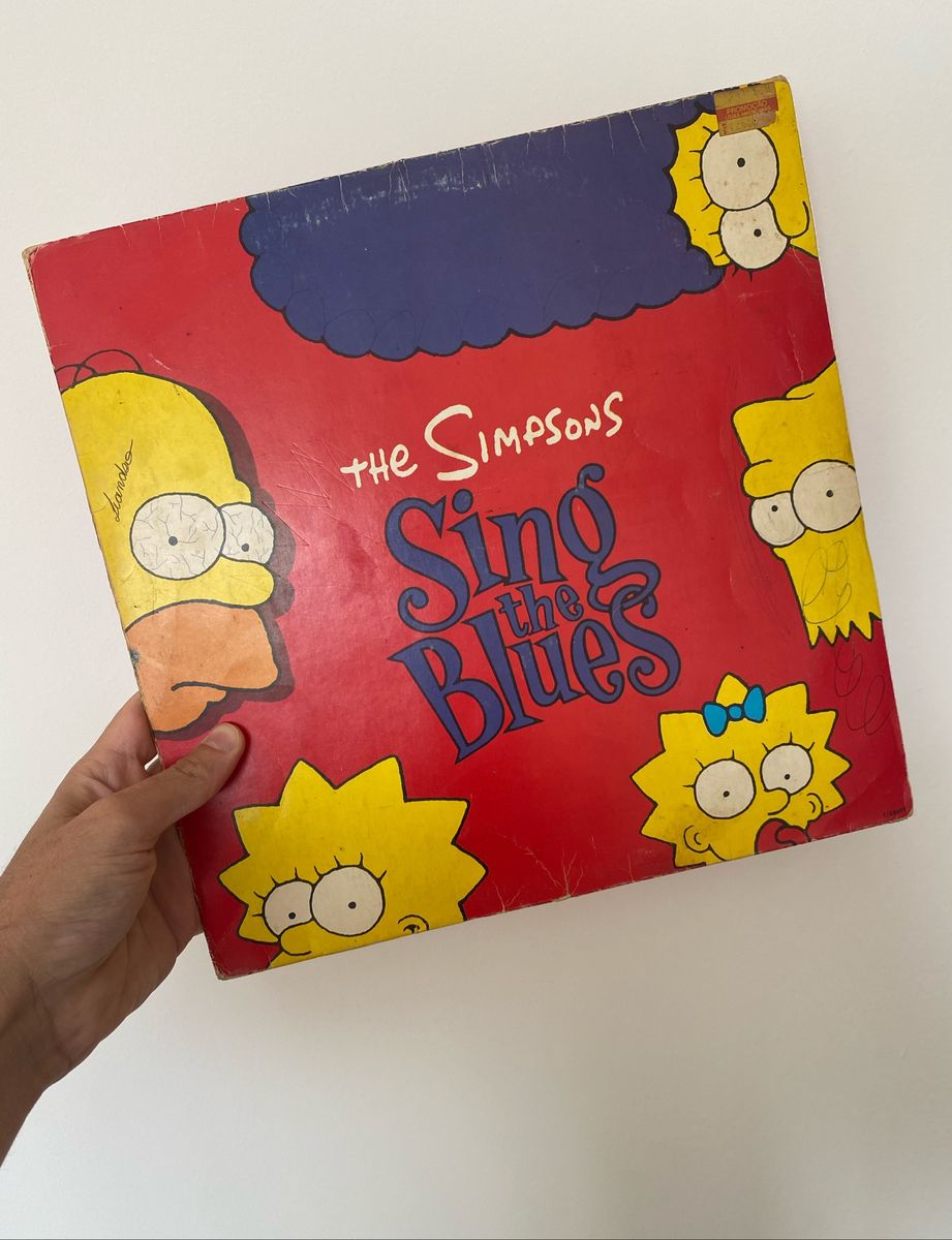 Disco de Vinil - Lp: The Simpsons Sing The Blues | Item de Música The ...