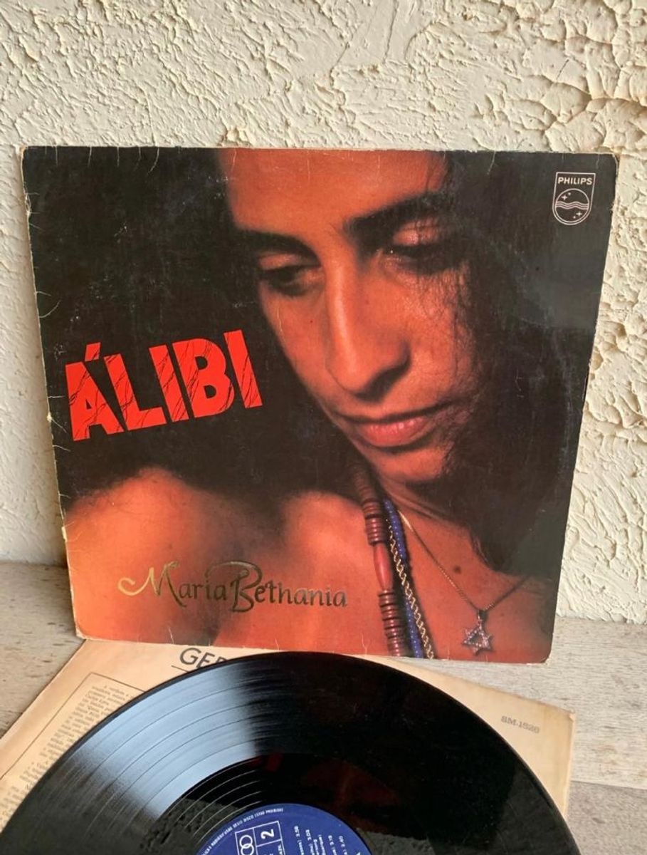 Disco de Vinil Maria Betânia Álbum Álibi | Item de Música Philips Usado ...
