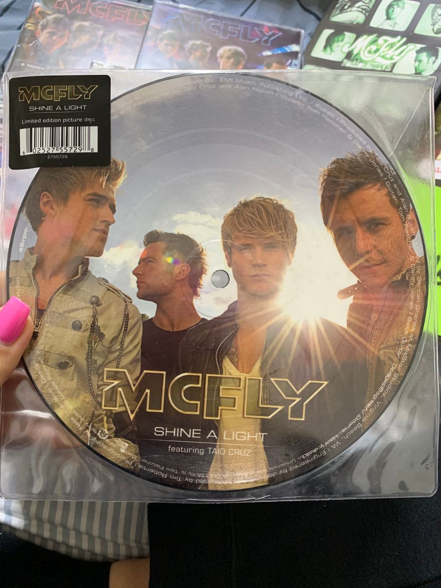 Disco de Vinil - Mcfly - Shine a Light (picture Disk) | Item de Música Island Records Nunca ...