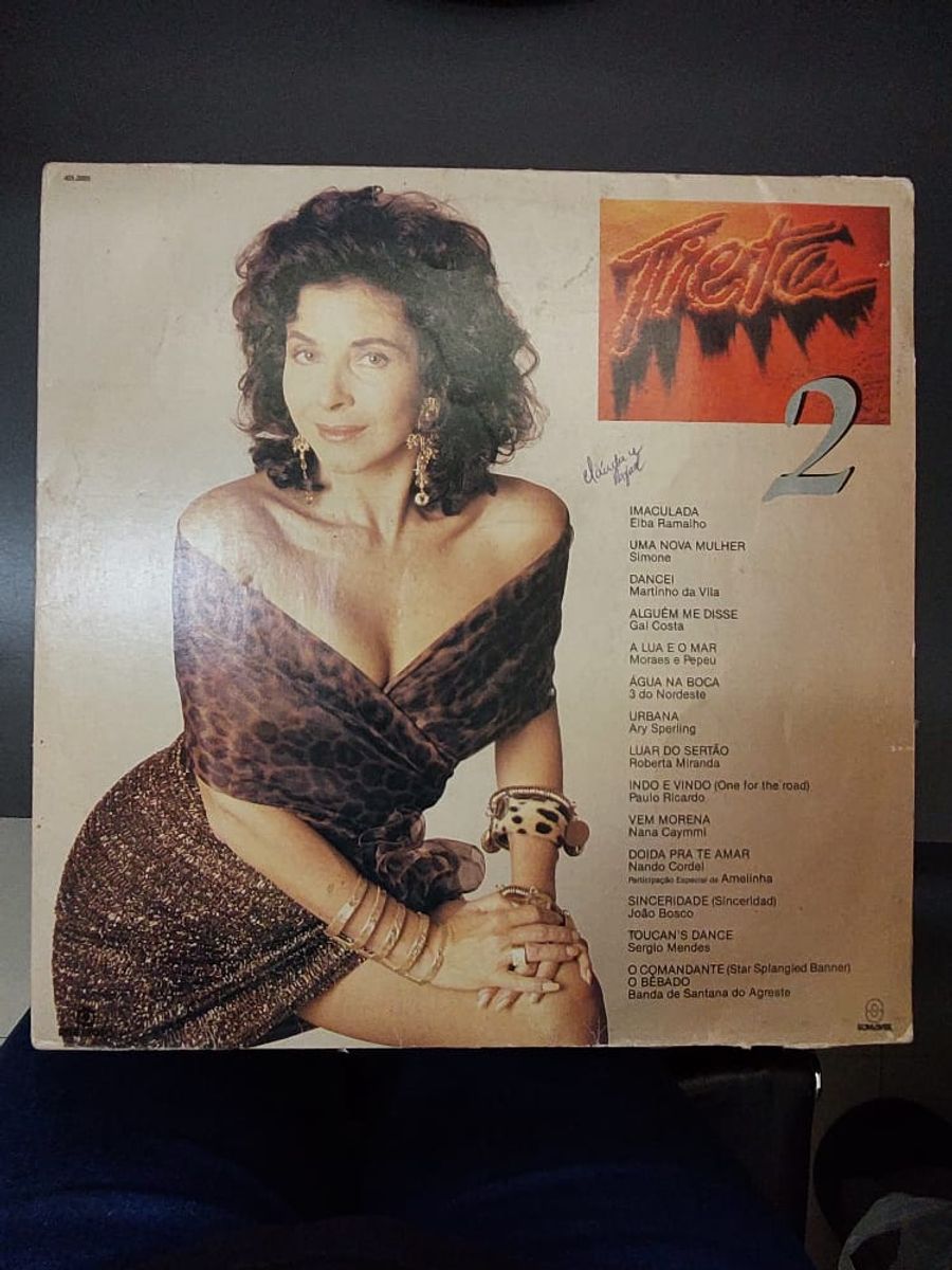 Disco de Vinil - Tieta 2 | Produto Vintage e Retro Usado 70285195 | enjoei