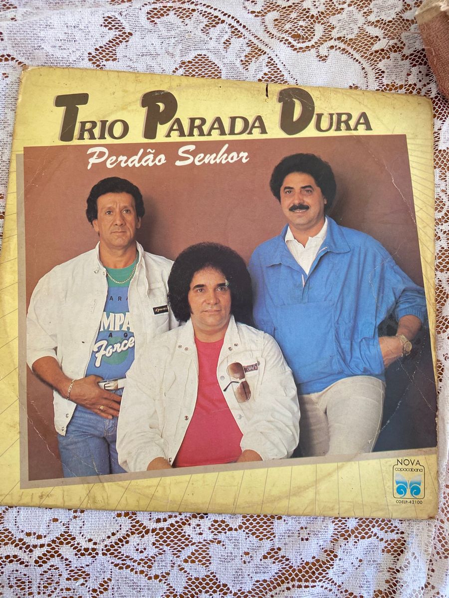 Disco de Vinil Trio Parada Dura Perdão Senhor | Item de Música Usado ...
