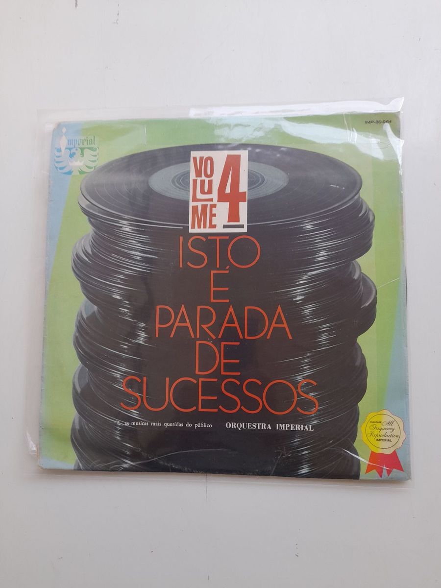 Disco de Vinil Usado ( Isto É Parada de Sucessos - Volume 4 ) | Item de Música Lp Isto E Parada ...