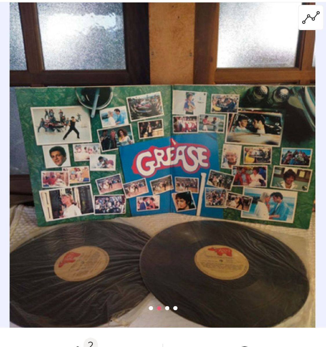Disco Duplo Grease - Trilha Sonora | Item de Música Usado 65693408 | enjoei