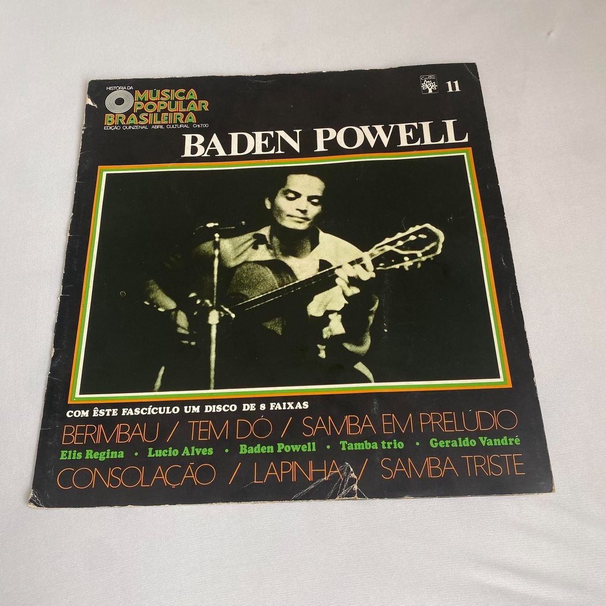Disco Lp Vinil Baden Powell História da Música Popular Brasileira | Item de Música Abril ...
