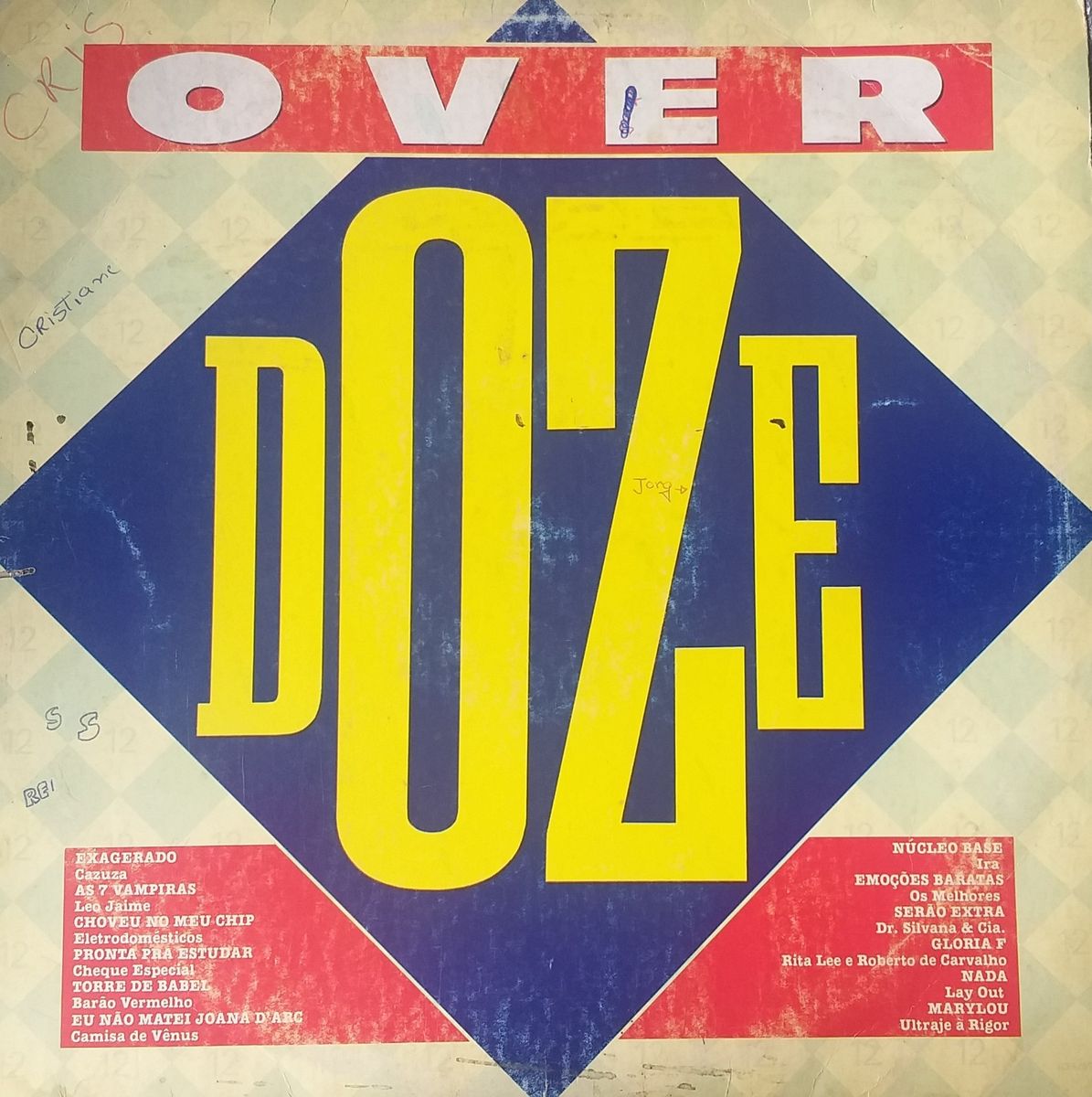 Disco Lp Vinil Over Doze 1986 | Item de Música Som Livre Usado 80566129 ...