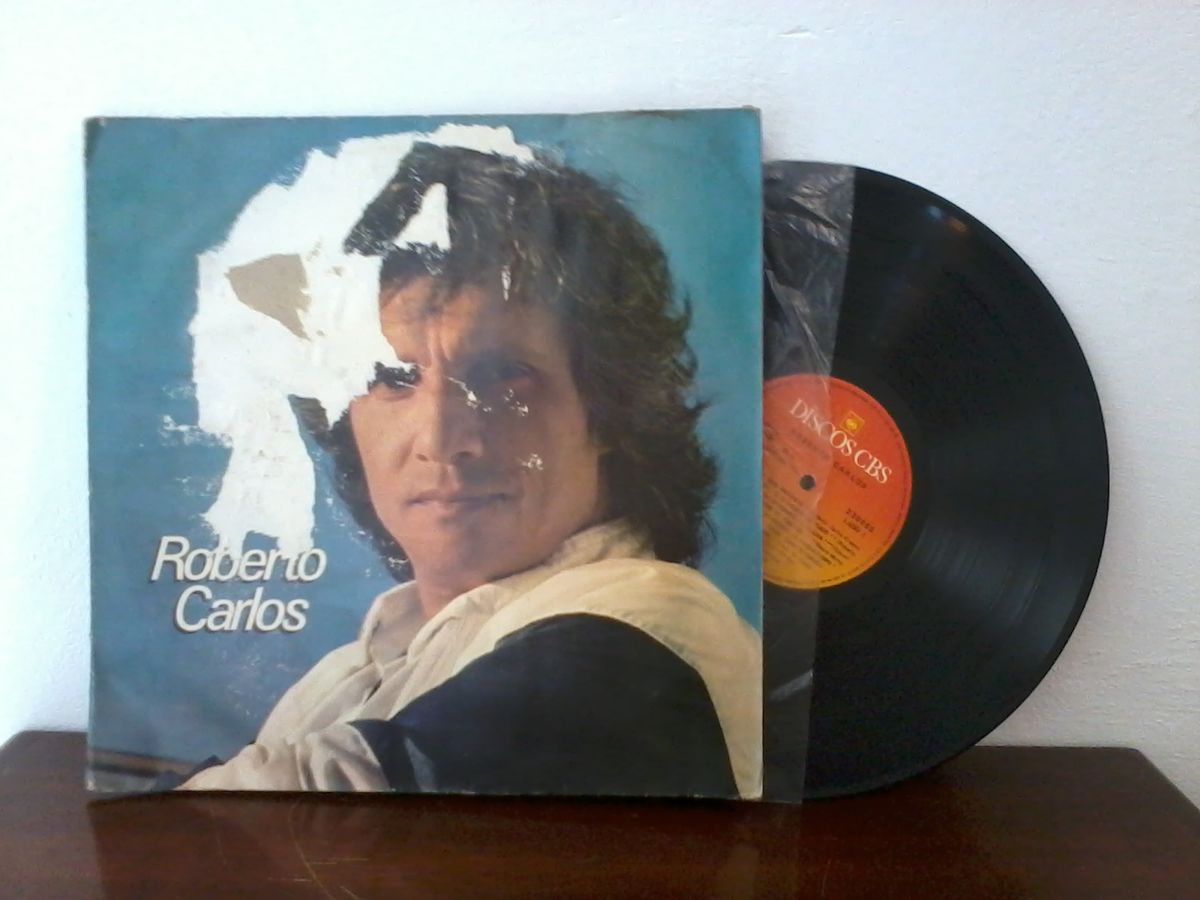 Disco Lp Vinil Roberto Carlos 1980 | Produto Vintage e Retro Usado ...