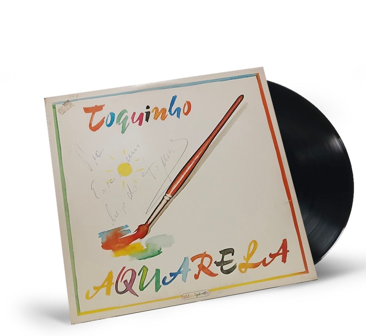 Disco Vinil Aquarela Toquinho Item De Música Usado 108560779 Enjoei
