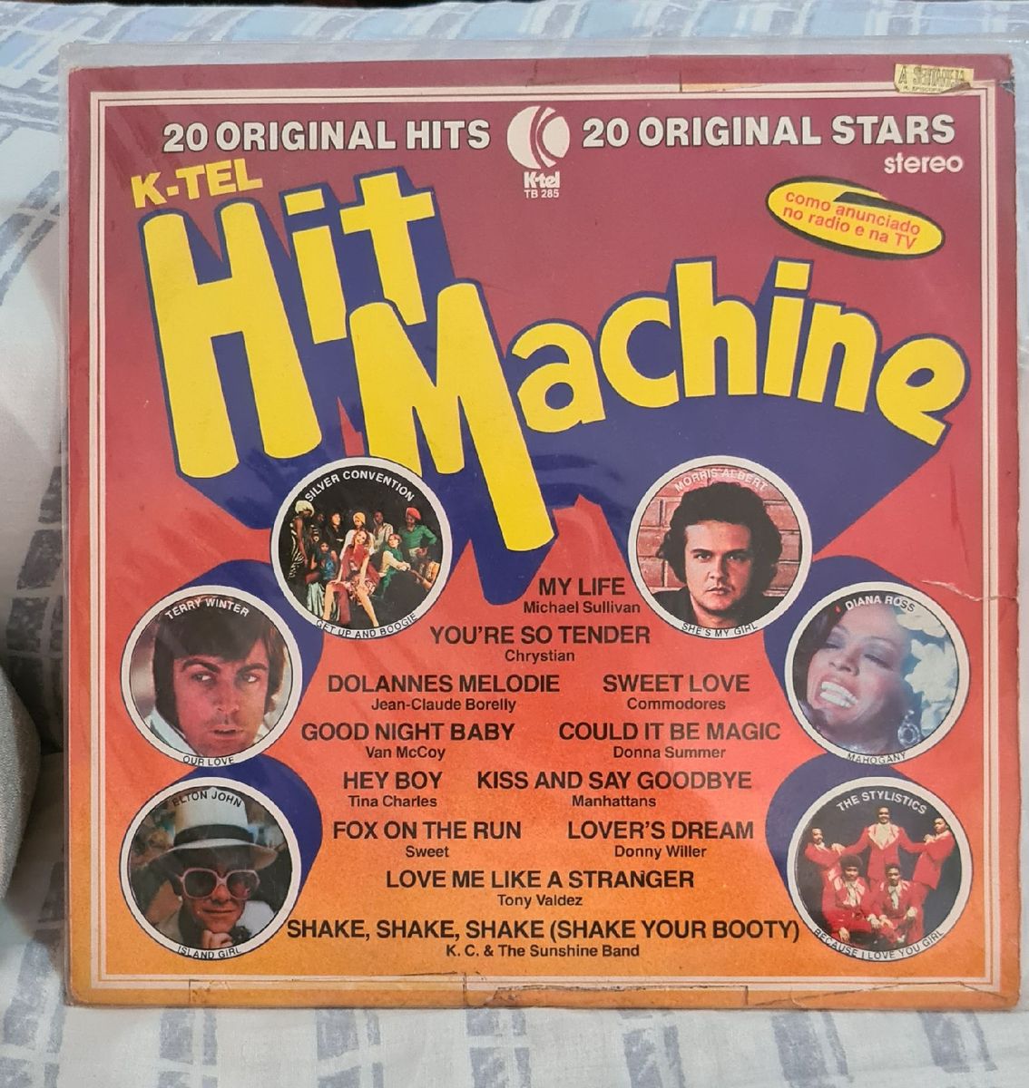 Disco Vinil Hit Machine Coletânea | Item de Música Ktel Usado 67089060 ...