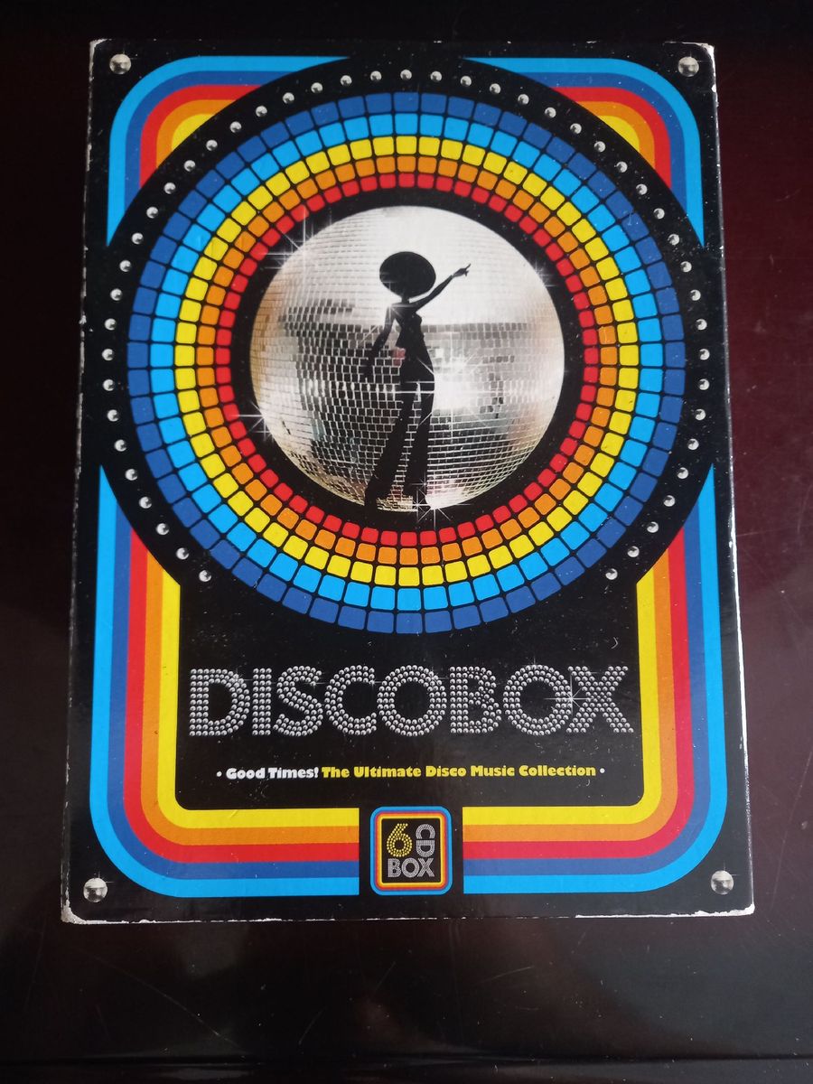 Discobox 6 Cds Box | Item de Música Discobox 6 Cds Box Raro Antiga ...
