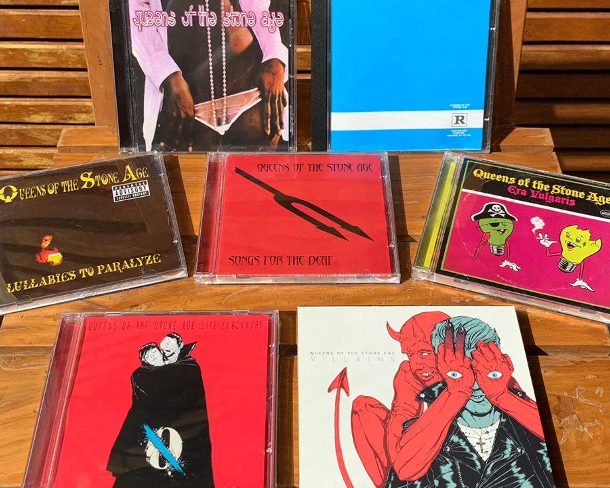 Discografia Completa | Queens Of The Stone Age | Qotsa | Todos Os ...