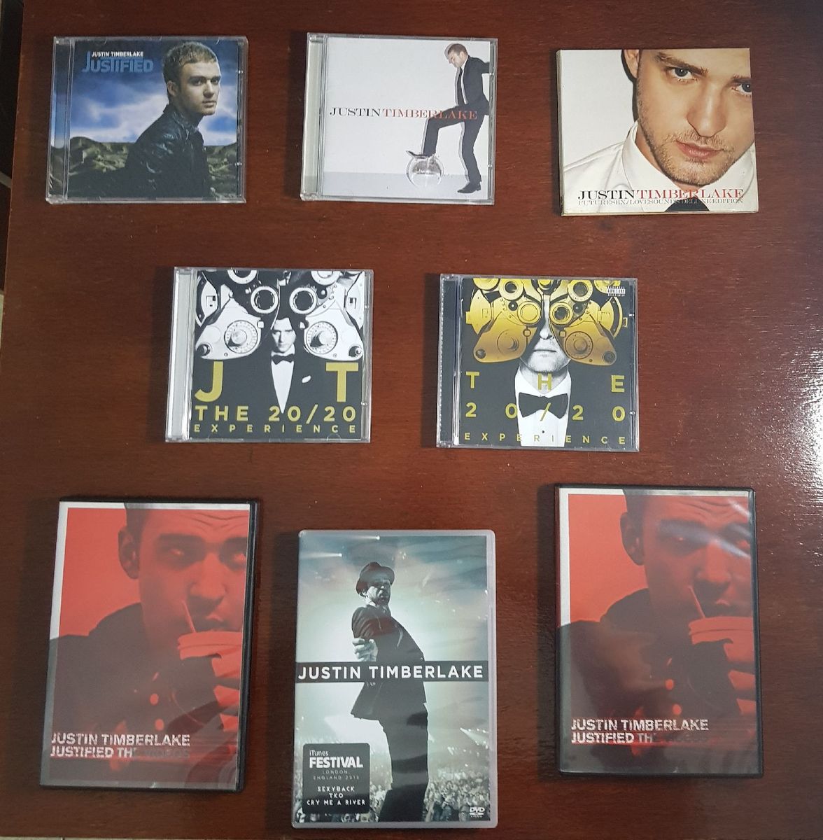 Discografia Justin Timberlake Cds + Dvds | Item de Música Usado ...