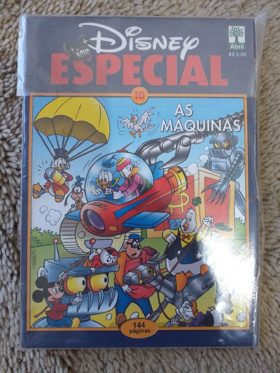 Disney Especial 10 As Maquinas | Livro Disney Usado 39764747 | enjoei