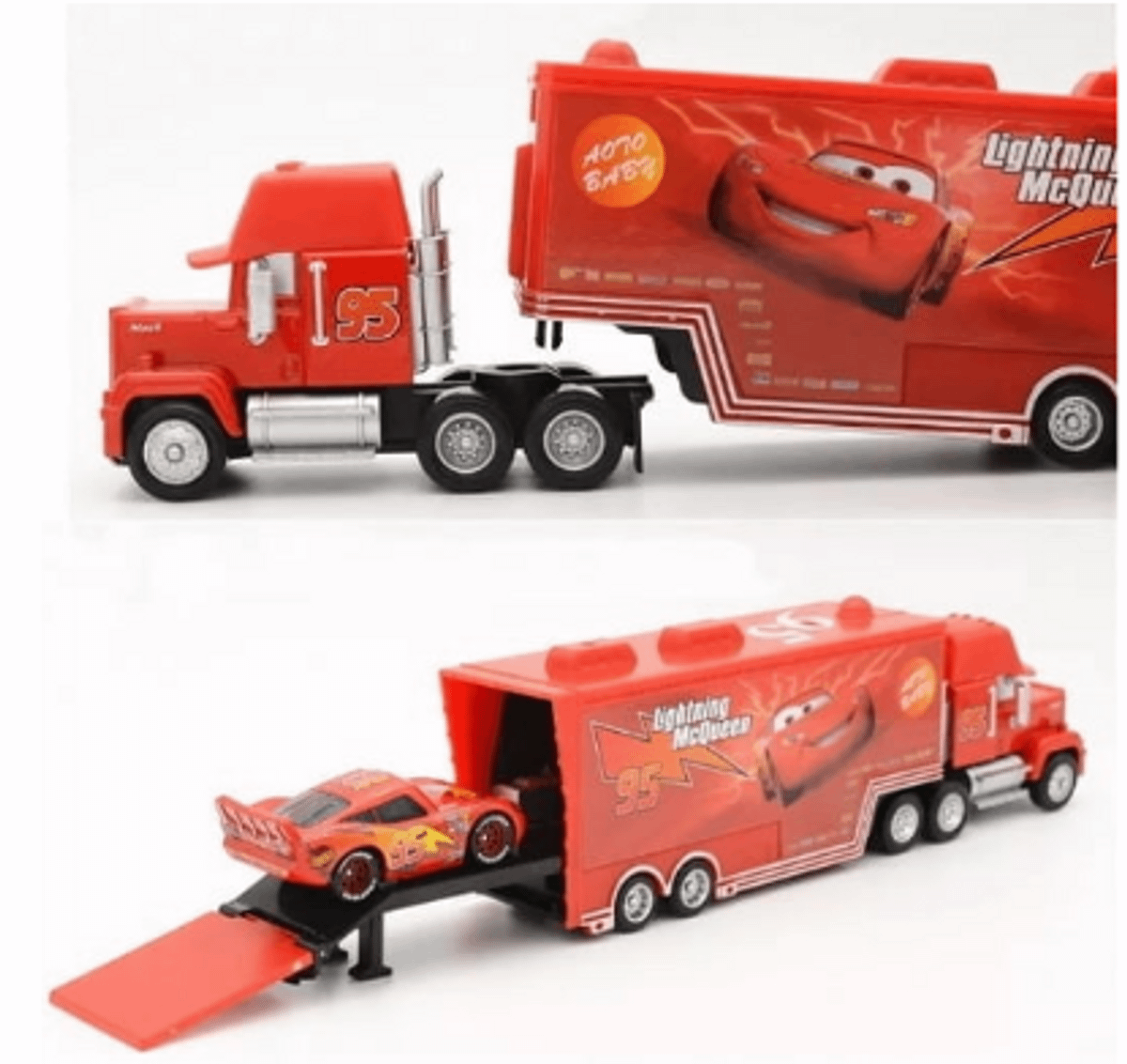 Disney Pixar Carros 2 Brinquedos 2 Pcs Mcqueen Mc Caminhão | Brinquedo ...