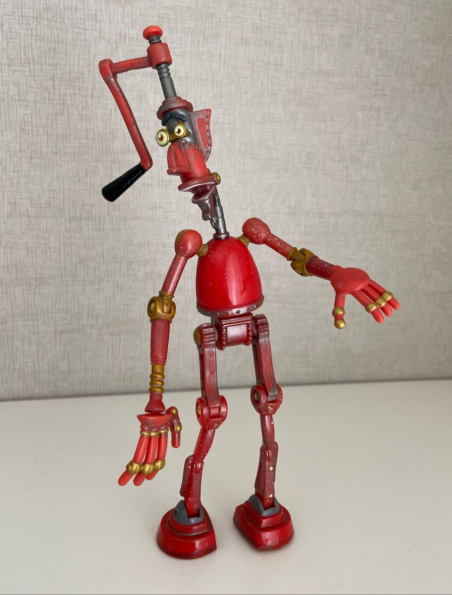 Disney Robots Manivela 18cm Raro | Brinquedo Disney Usado 40953246 | enjoei