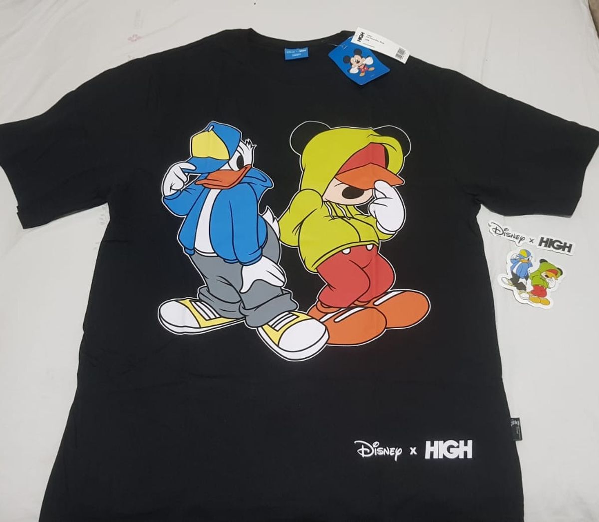 High X Disney Na Tag | Camiseta Masculina High Nunca Usado 81601816 ...