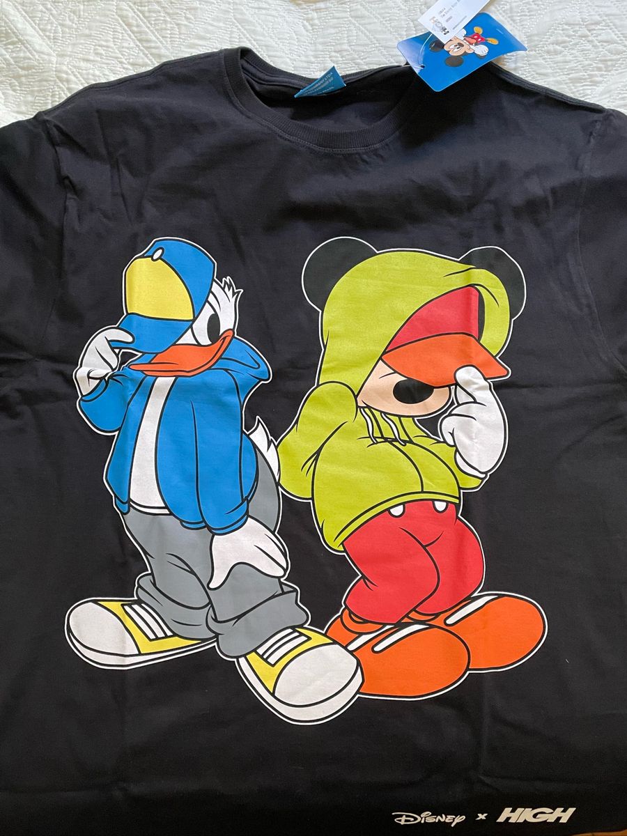 Disney X High | Camiseta Masculina High Nunca Usado 70356008 | enjoei