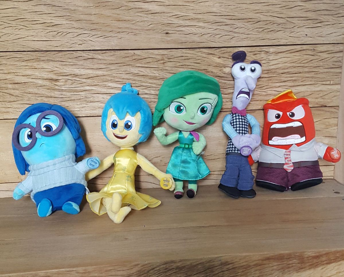Divertidamente!!! Todos Os Bonecos | Pelúcia Disney Nunca Usado ...