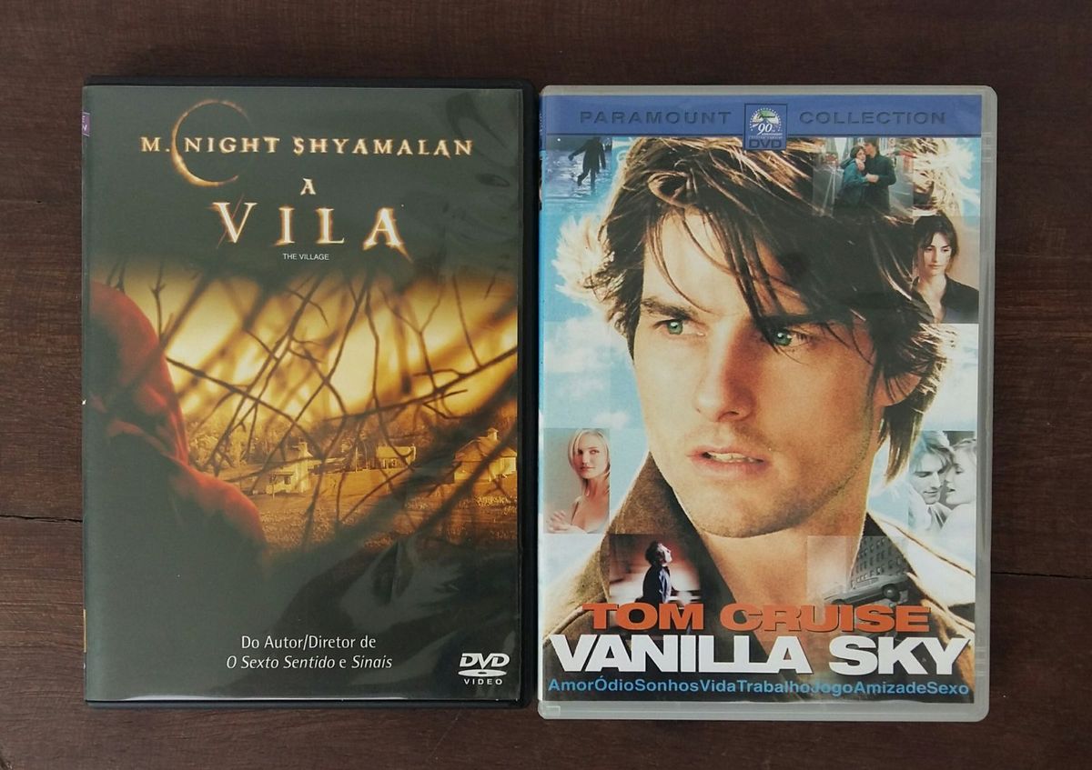 Dobradinha Plot Twist! a Vila + Vanilla Sky | Filme e Série Usado ...
