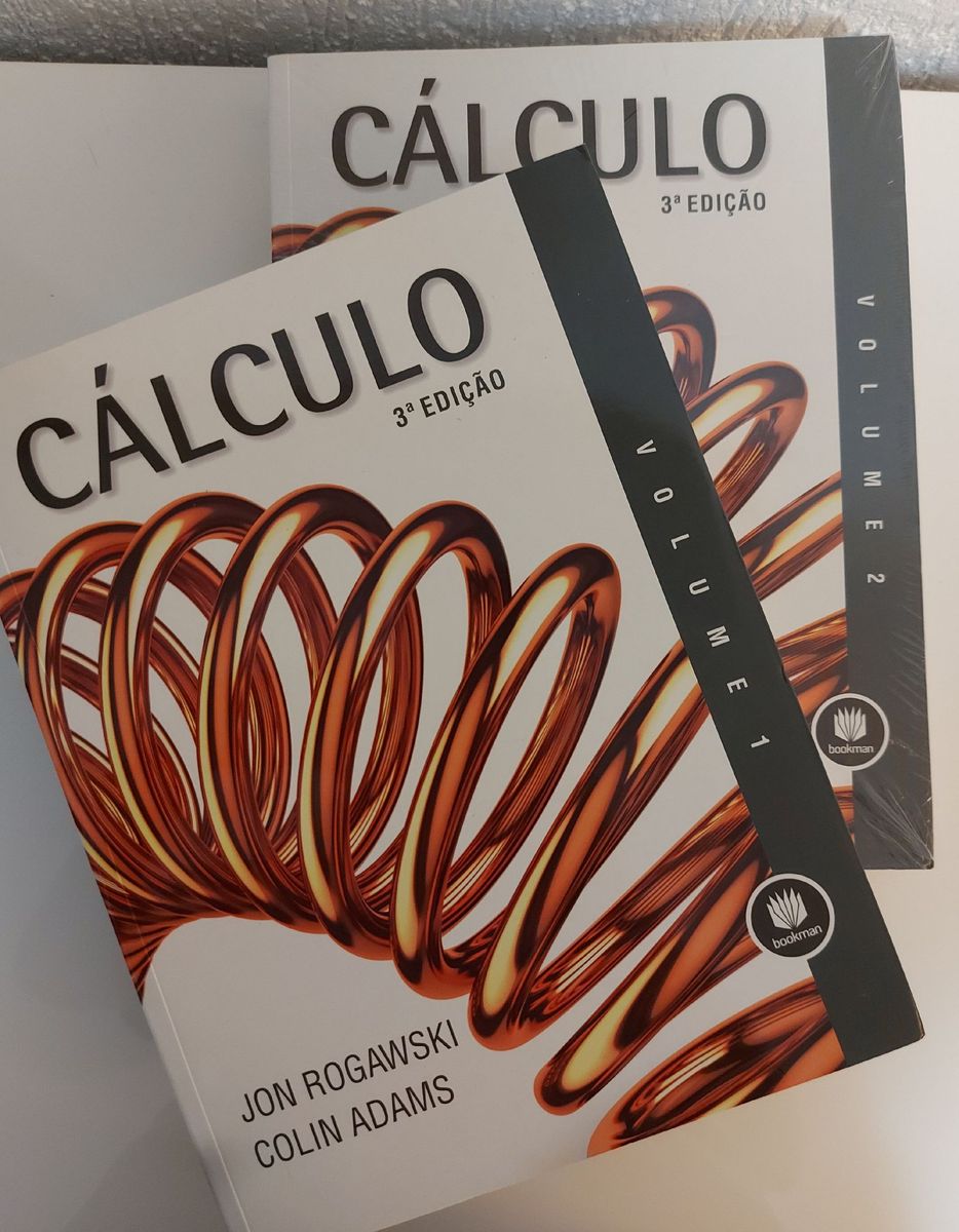 Dois Livros Cálculo Jon Rogawski e Colin Adams | Livro Editora Bookman ...