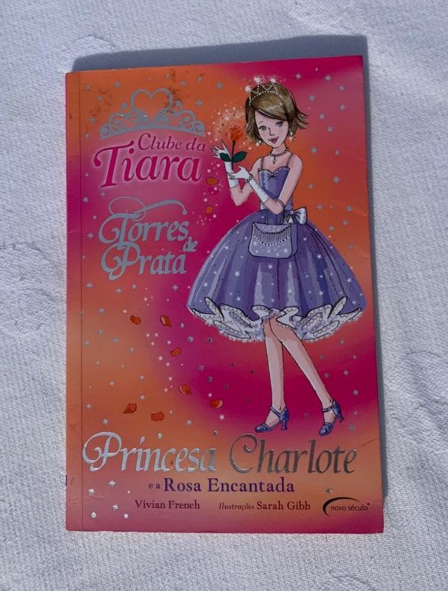 Dois Livros de Princesa Clube da Tiara em Torres de Prata | Livro Usado ...