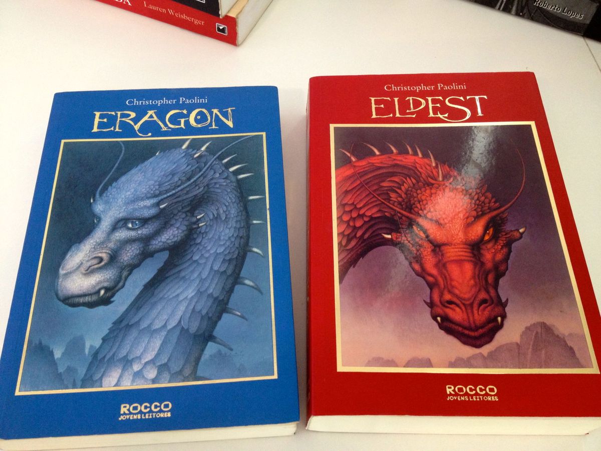 Dois Primeiros Livros da Série Eragon | Livro Usado 266644 | enjoei