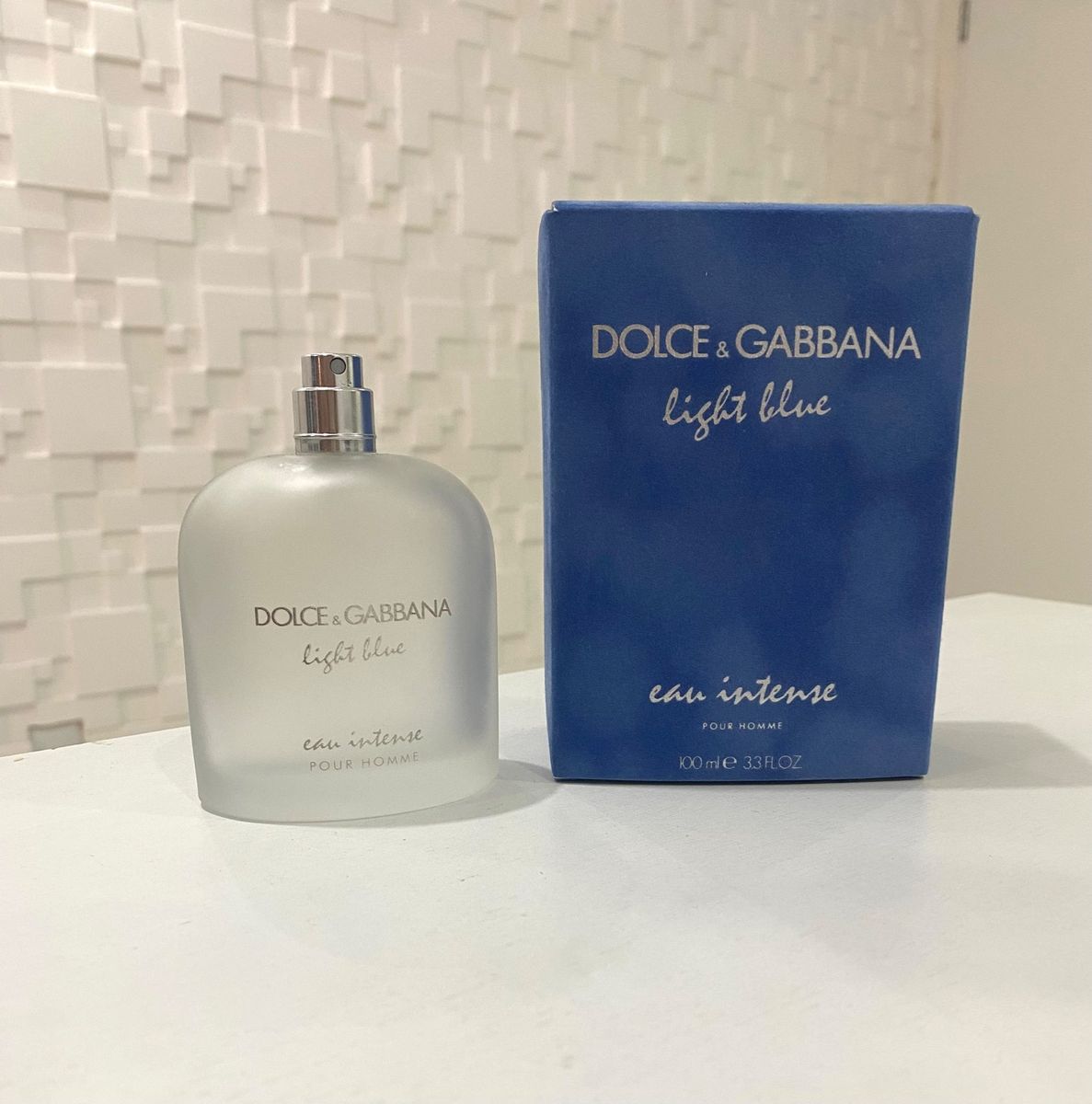 Dolce Gabbana Light Blue Eau Intense (frasco) | Perfume Masculino Dolce ...