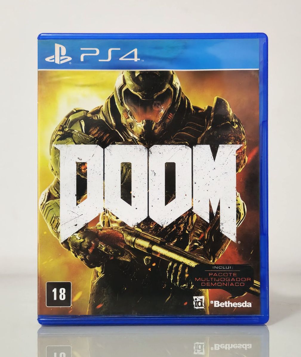 Doom Ps4 Físico | Jogo de Videogame Ps4 Usado 95349270 | enjoei