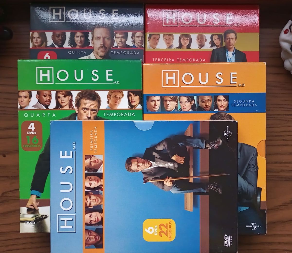 Dr House 5 Temporadas em Dvd | Item de Música Usado 80612523 | enjoei