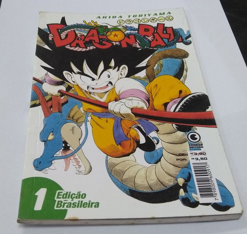 Dragon Ball N° 1 (2000) Mangá Histórico de Akira Toriyama | Livro Conrad Editora Usado 99077370 ...