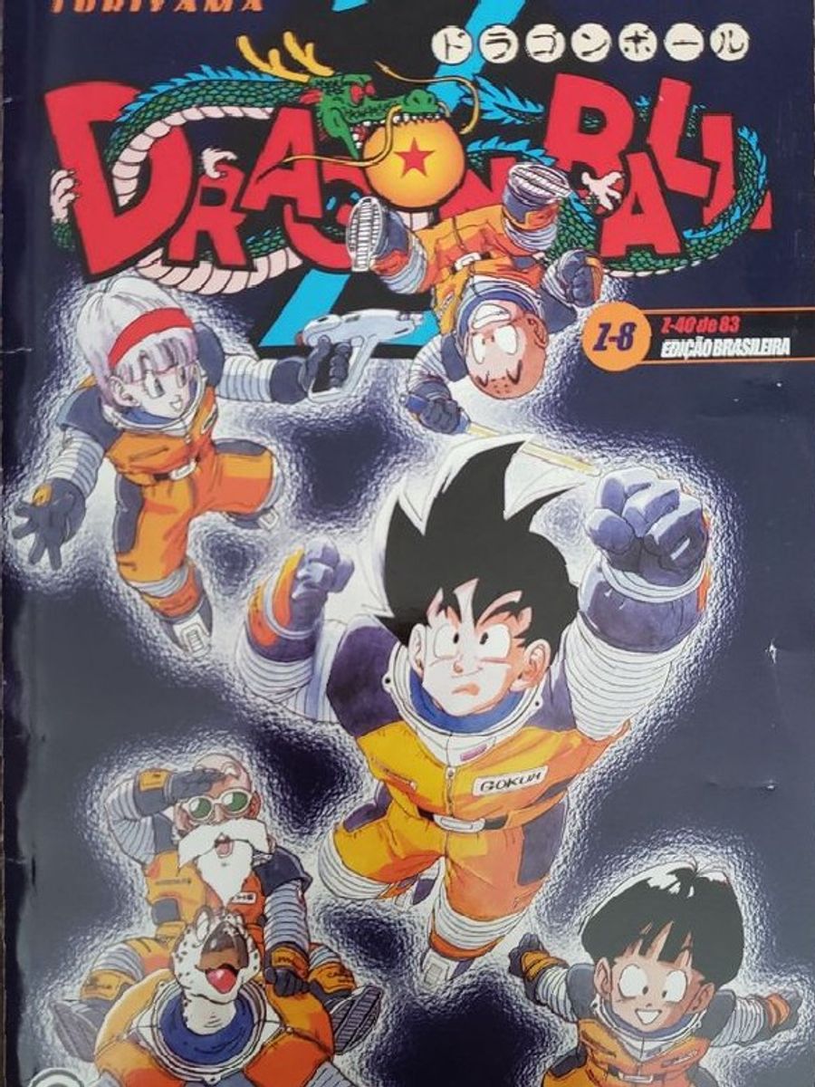 Dragon Ball N° 8 - ' a Origem de Vegeta ' ( Mangá Raríssimo P ...