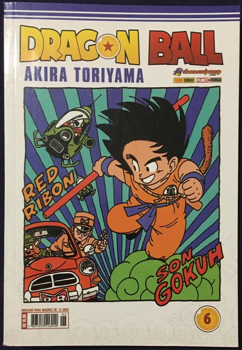 Dragon Ball - Vol 6 - Akira Toriyama | Livro Panini Comics Usado ...