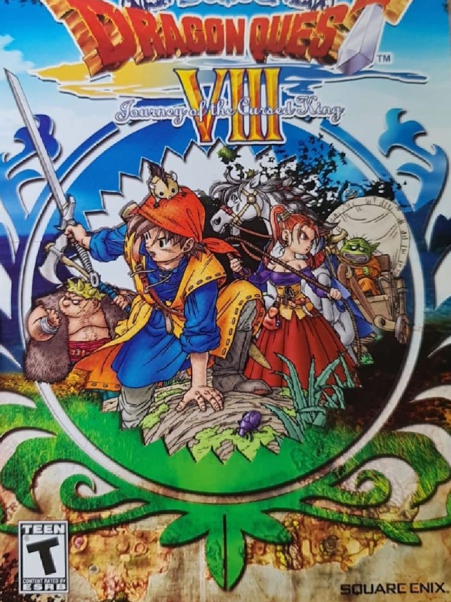Dragon Quest Viii Ps2 Original | Jogo de Videogame Playstation Usado ...