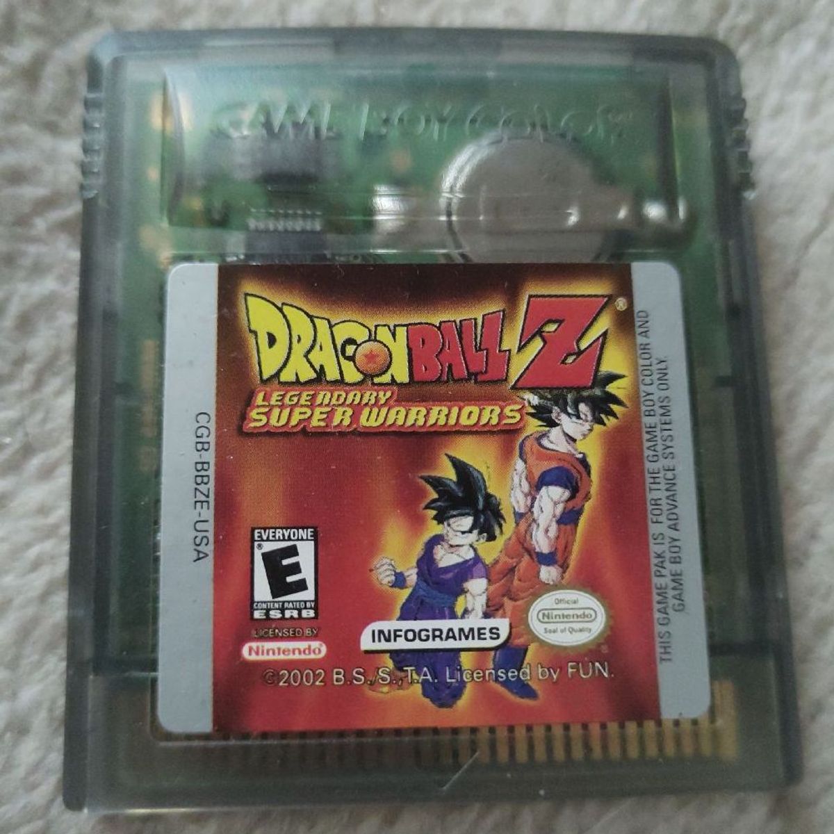 Dragonball Z Gbc Legendary Warriors em Ingles | Jogo de Videogame ...