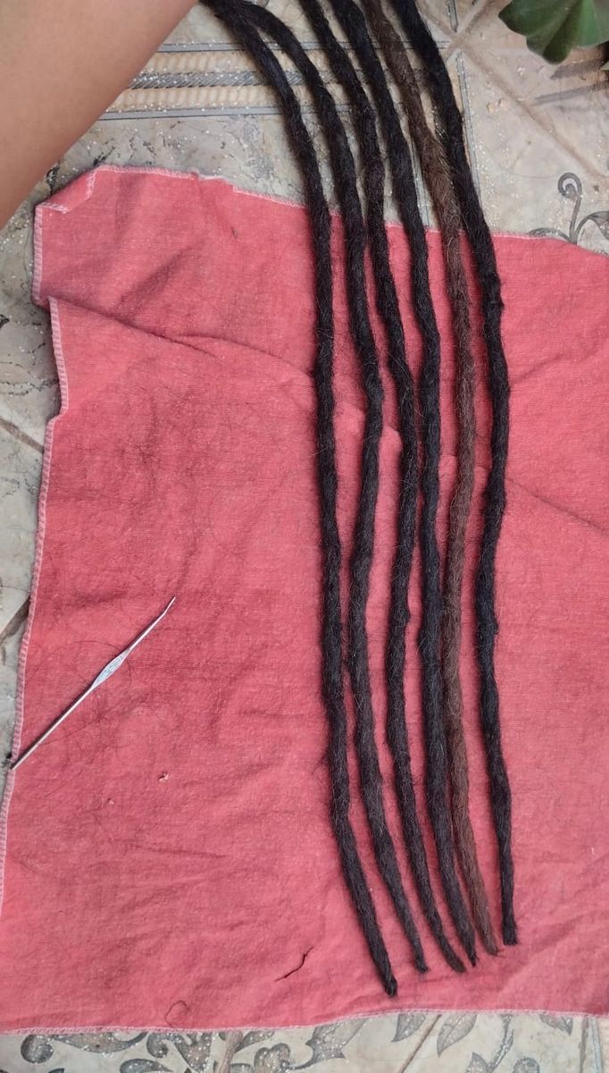 Dreads Cabelo Humano 60 Cm | Produto Feminino Dreads De Cabelo Humano ...