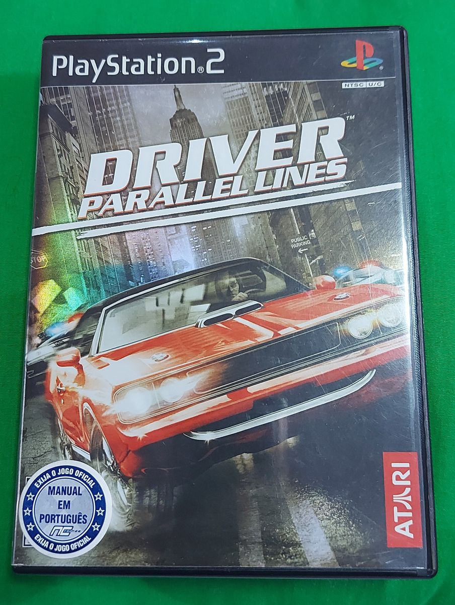 Driver Parallel Lines Original Ps2 Raro | Jogo de Videogame Atari Usado ...