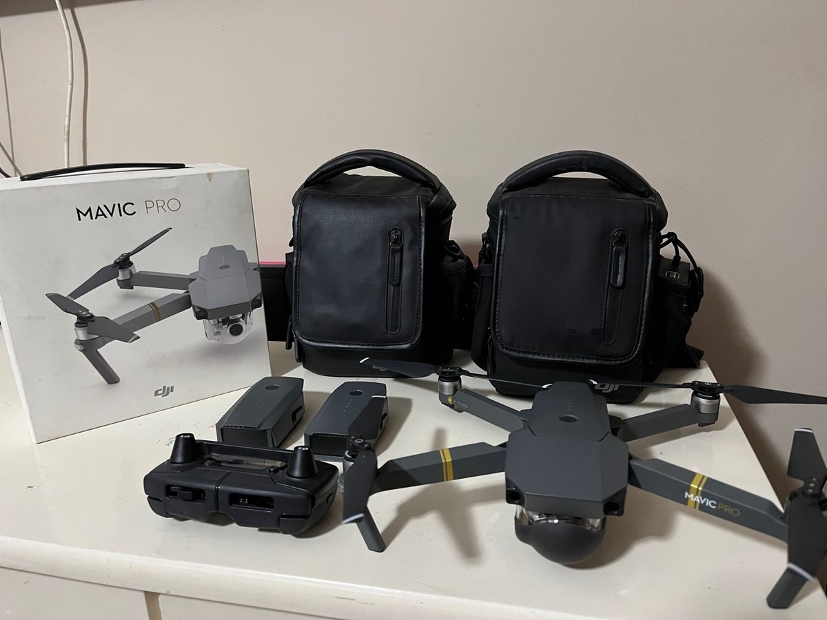 Drone Dji Mavic Pro + Kit Fly More | Item p/ Esporte e Outdoor Dji ...