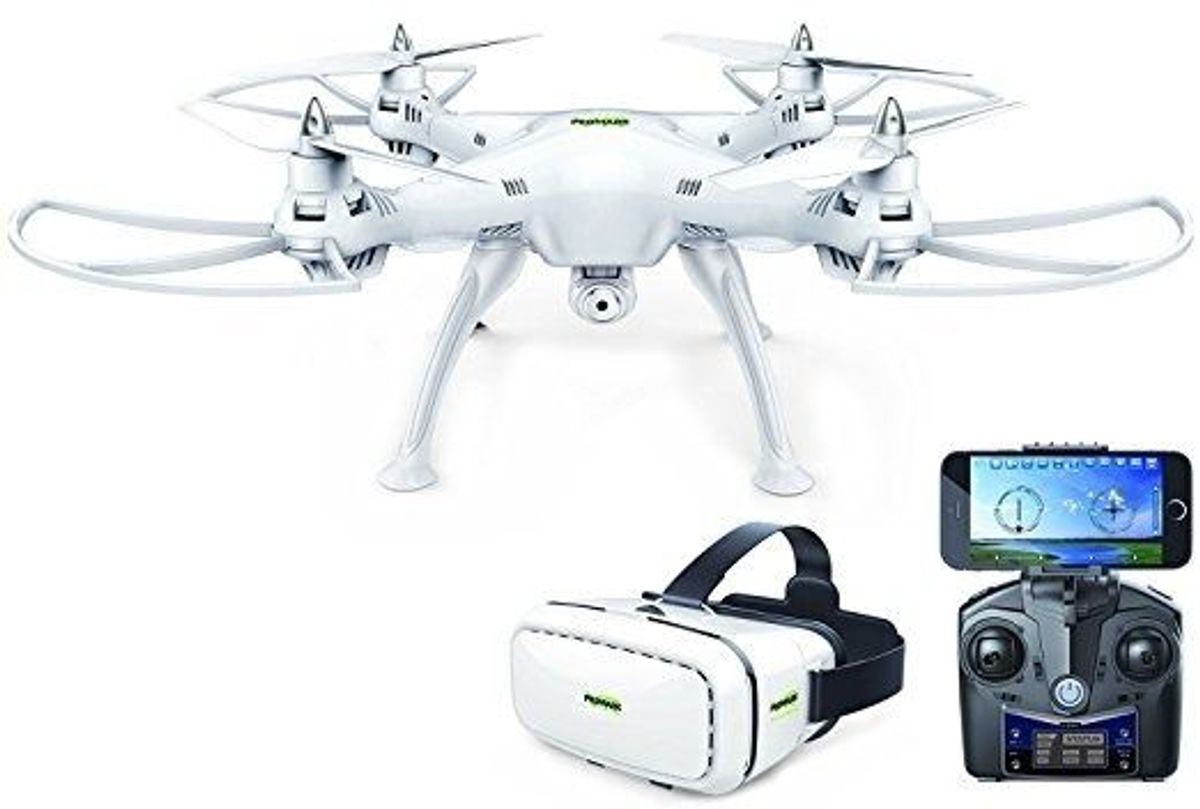 Drone Promark P70-vr Óculos 3d e Câmera Hd | Item p/ Esporte e Outdoor ...