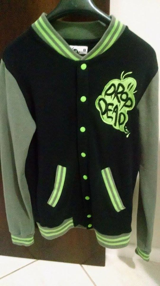 Drop Dead Varsity Jacket | Casaco Masculino Drop Dead Usado 2263272 ...