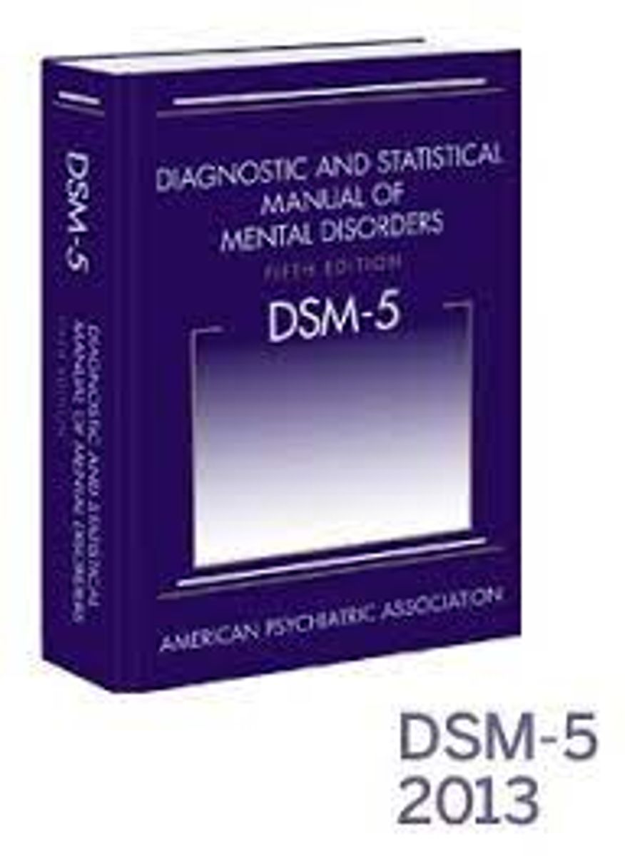 Dsm-5- O Manual de Diagnóstico e Estatístico de Transtornos Mentais ...