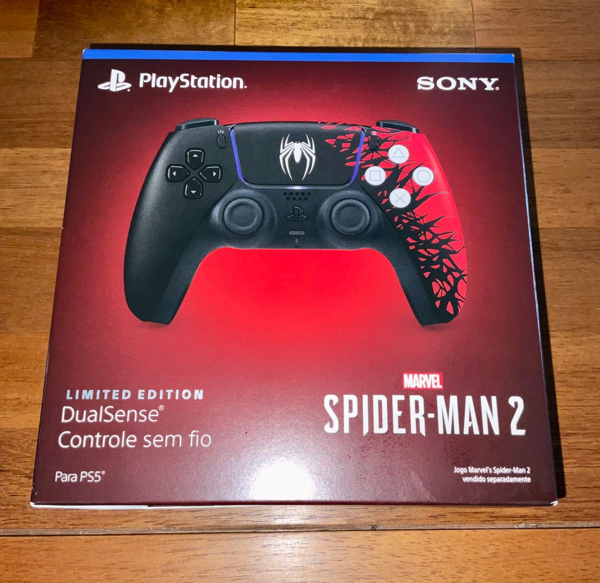 Dualsense Spider-man 2 Ps5 Novo Lacrado Edição Especial Spiderman Sony ...