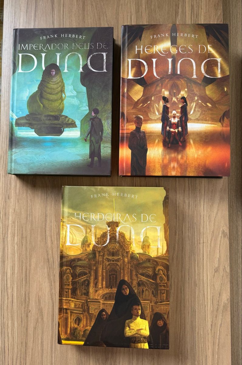 Duna - de Frank Herbert - Segunda Trilogia | Livro Editora Aleph Usado 98045079 | enjoei