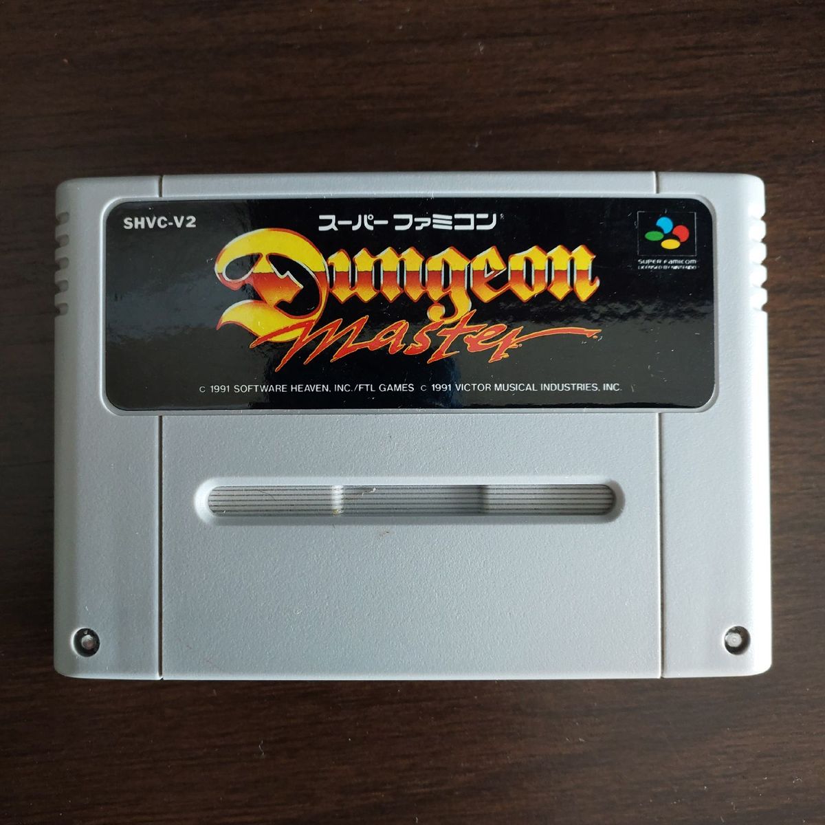 Dungeon Master Original Super Nintendo Super Famicon | Jogo de ...