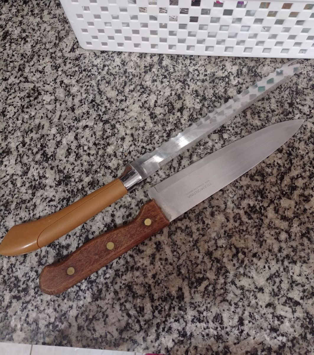 Duo Facas Tramontina | Móvel de Cozinha Tramontina Usado 81175725 | enjoei