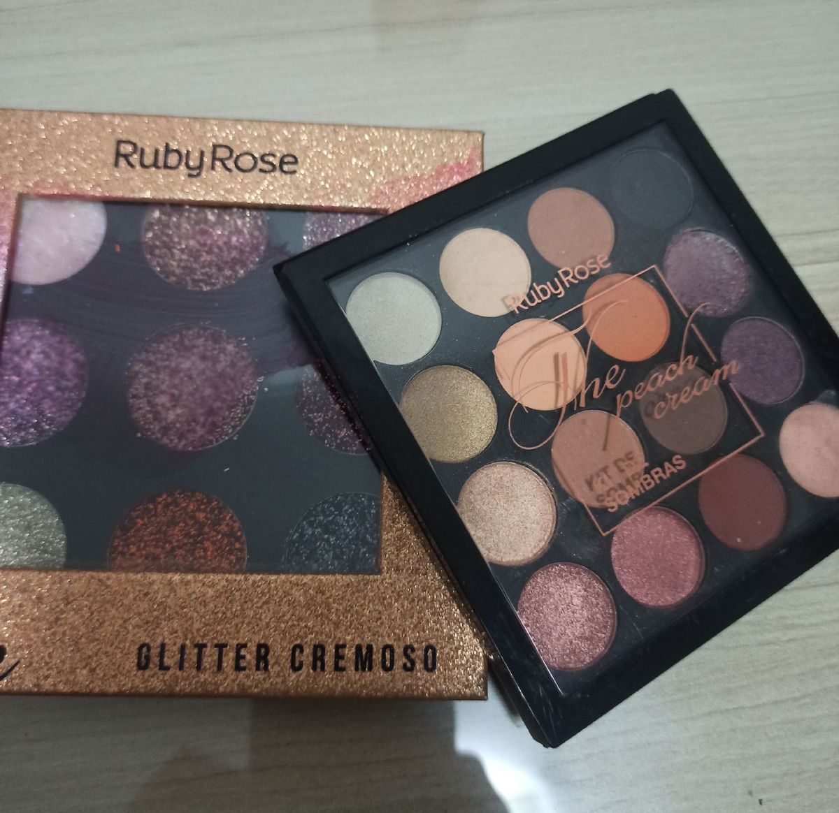 Dupla de Paletas Ruby Rose | Maquiagem Feminina Ruby Rose Usado ...