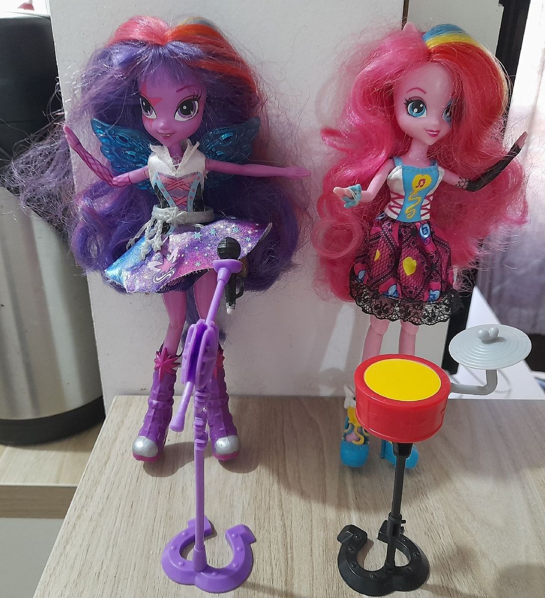 Dupla My Little Pony Equestria Girls Raibow Rocks Cantoras- Original Marca Hasbro | Brinquedo ...